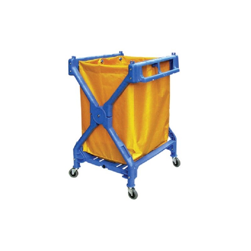 Chariot de collecte du linge