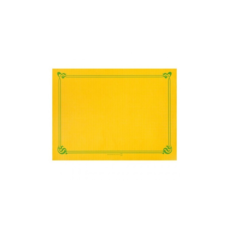 Sets de Table "Snack" Jaune soleil 30x40cm - Colis de 2000