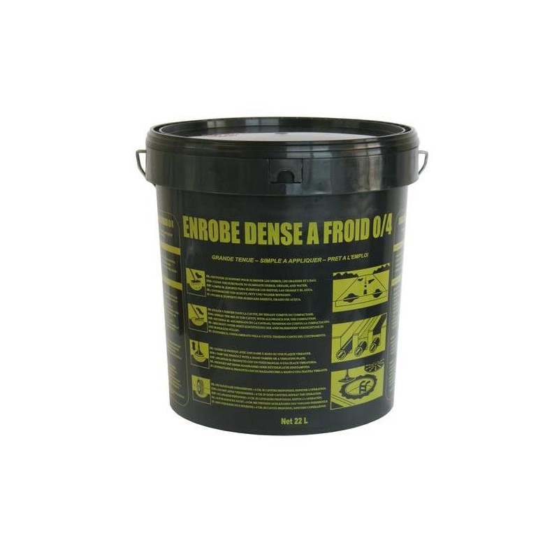 Enrobé à froid Compomac COLAS noir - Seau de 25kg