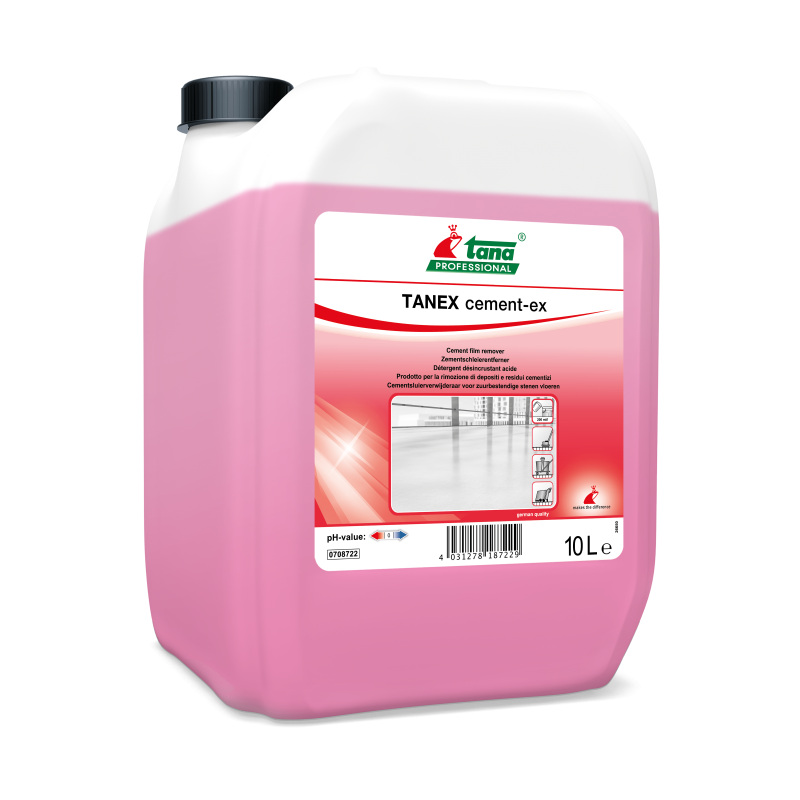 TANEX cement-ex, Détergent désincrustant acide- Bidon de 10 Litres