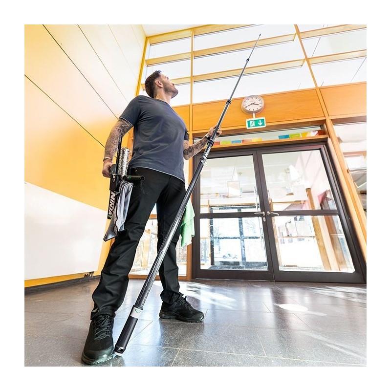 Perche télescopique Ninja en carbone 1,20 m